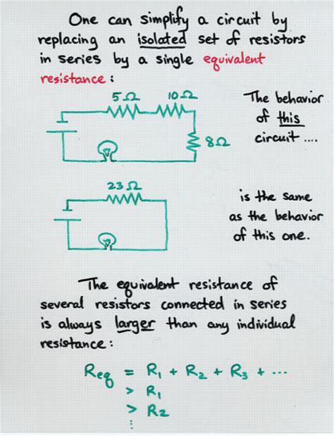 Resistors In Series And In Parallel