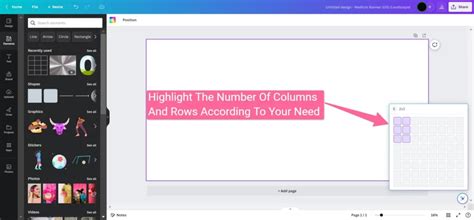 How To Make Two Columns In Canva Step By Step