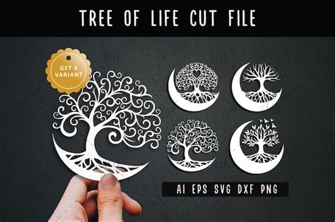 Levensboom Svg Eik Svg Stamboom Svg Etsy Nederland