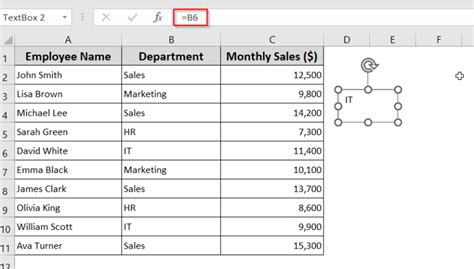 How To Link Text Box To Cell In Excel 2 Easy Methods Excel Insider