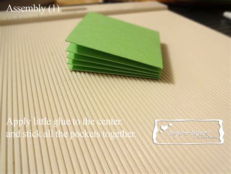 crafters corner tutorial file folder style tag holder