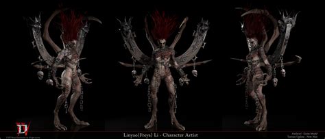 Artstation Diablo Iv Andariel Diablo Blizzard Diablo Character