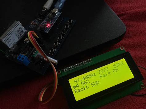 Nicu Florica Niq Ro Radio Fm Rds Cu Tef6686 Si Arduino Nano Uno