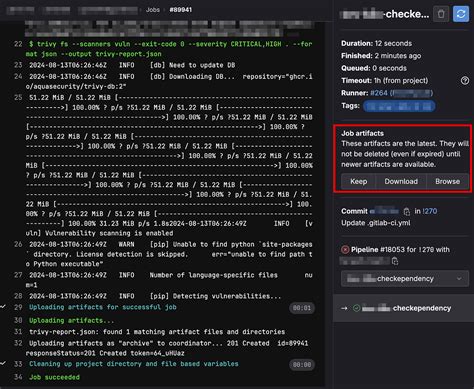 配合gitlab ci部署trivy進行套件漏洞掃描 hachibye medium