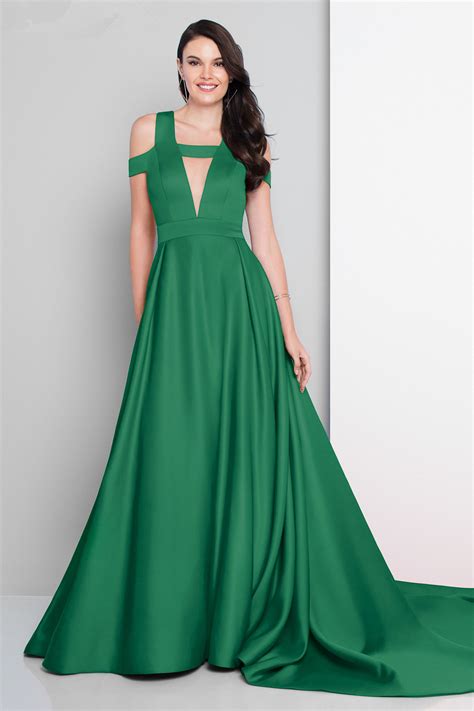 Girl Ladies A Line Satin Red Crept Sex Fashion Evening Dress Prom Party