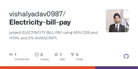 GitHub Vishalyadav Electricity Bill Pay Project ELECTRICITY BILL PAY Using CSS And