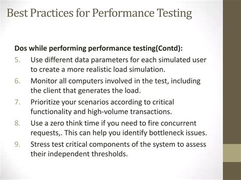 Application Performance Tuning Techniques Ppt Free Download