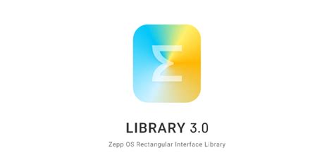 Zepp OS 3 0 Library Rectangular Figma