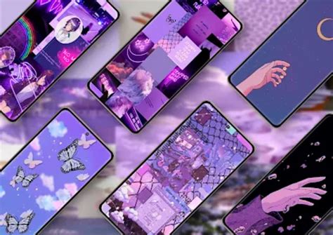 Purple Aesthetic Wallpaper Para Android Download