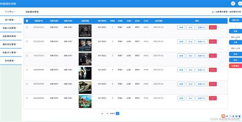 毕设项目：电影票务系统 jsp java springmvc mysql mybatis csdn博客