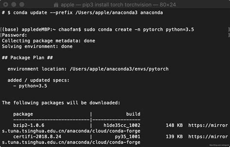 mac book pro下安装anaconda3 pytorch spyder fastai库 深度学习平台搭建 基于