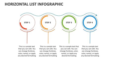 Horizontal List Infographic PowerPoint And Google Slides Template PPT Slides