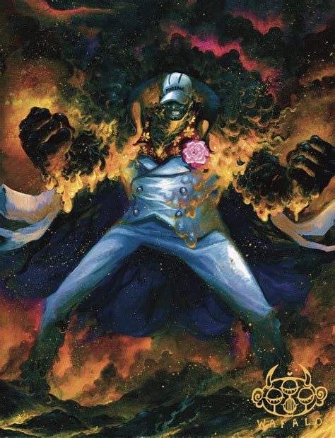 Akainu One Piece Drawing One Piece Cartoon Manga Anime One Piece