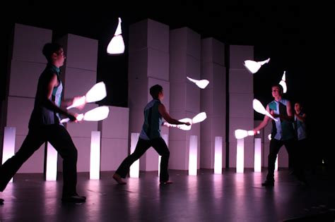 Juggling Lights Black Hat