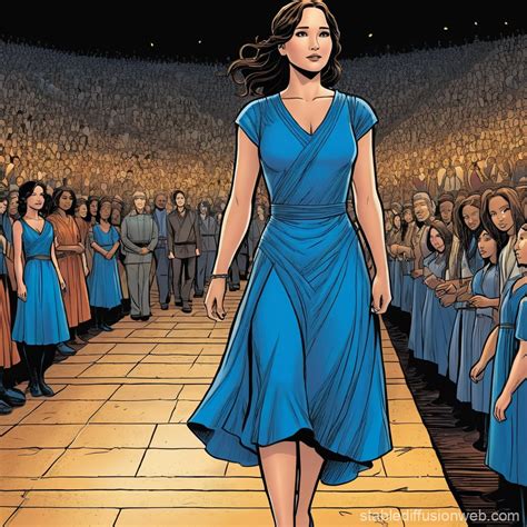 Katniss Everdeen Stíl Gruaige Reaping