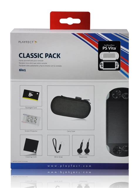 Playfect Classic Pack Accessories Kit For Sony Ps Vita Ps Vita Sony
