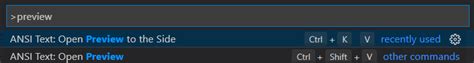 Can I Display A File With ANSI Color Escape Sequences In Visual Studio Code Stack Overflow