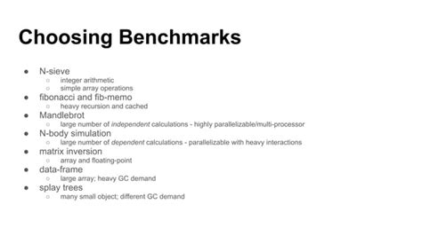 Intentional Benchmarking Of Dynamic Languages Pdf