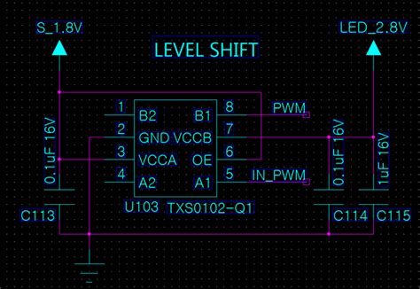 Txs0102 Q1 Please Review The Schematic And Have Some Questions Logic Forum Logic Ti E2e