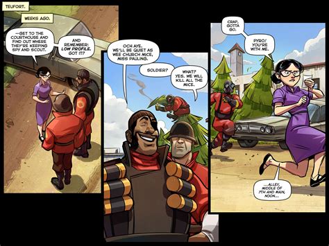Team Fortress 2 Comics Official