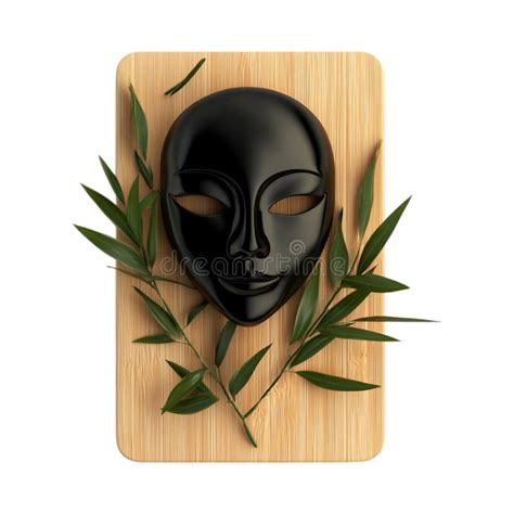 Png 3d Rendering Minimalist Cartoon Style Mask With A Face Clipart On