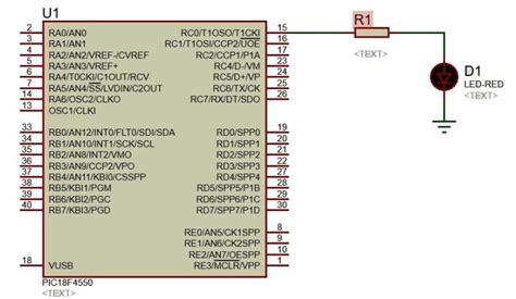 Led Blinking Using Pic Microcontroller Mplab Xc8 And Mikroc Codes