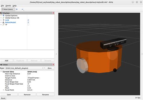 Ros2进阶第一章 从头开始构建一个可视化的差速轮式机器人模型 学习urdf机器人建模与xacro优化两轮差速机器人在ros中的urdf Csdn博客