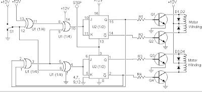 Stepper Motor Controller Simple Schematic Collection