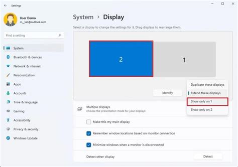 วิธียกเลิกการเชื่อมต่อการแสดงผลบน Windows 11