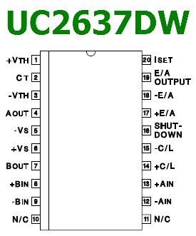 UC2637DW Datasheet Meta Search