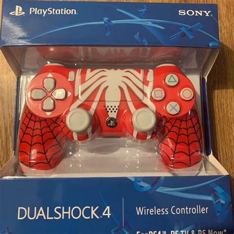 Spider Man Ps4 Controller Spiderman Spiderman Ps4 Ps4 Controller