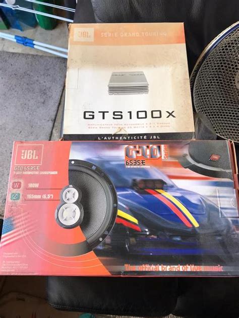JBL autospeakers met eindversterker. - Advertentie 1693645