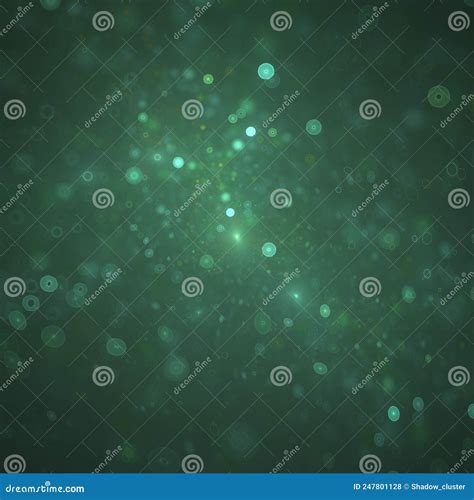 Abstract Microscopic Particles In Liquid Background Medical Illustration Stock Illustration