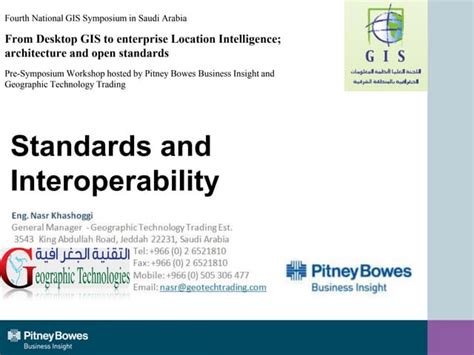 Gis Standards And Interoperability Pdf Databases Computer Software And Applications