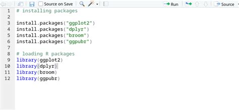 R Script How To Create A New R Script And Run It