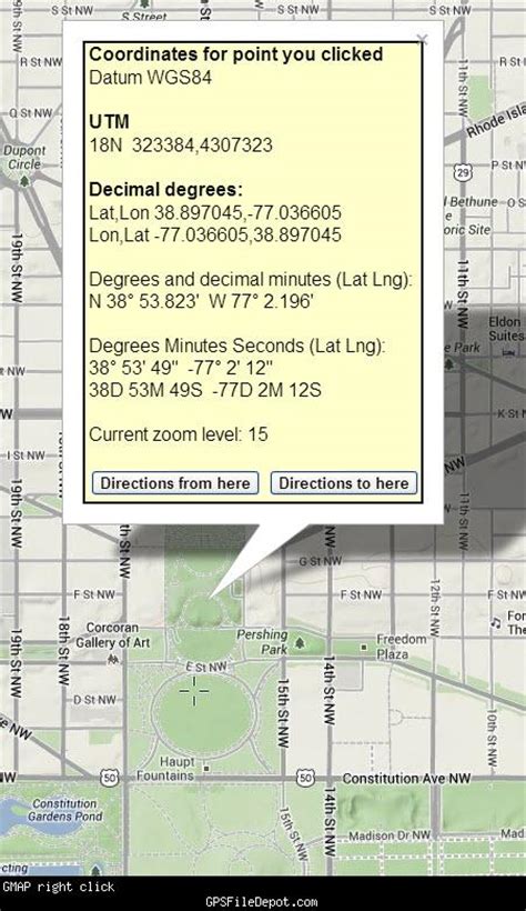 New Google Maps Does Not Show Pointer To Latitude Longitude Point Gps Technology And Devices