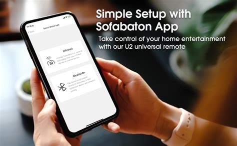 Sofabaton Universal Remote Control With Customizable App
