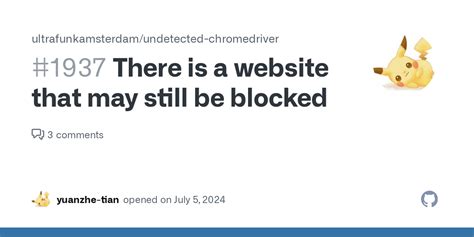 There Is A Website That May Still Be Blocked · Issue 1937 · Ultrafunkamsterdamundetected
