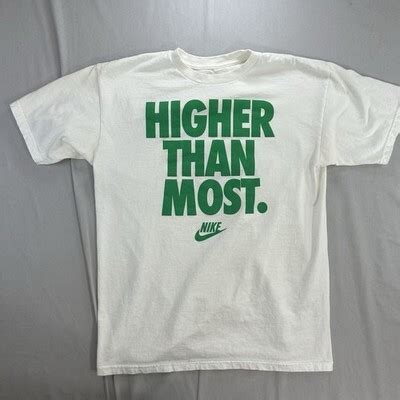 Yahooオークション ナイキ Higher Than Most Size Medium 半袖 Tシ