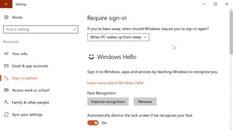 How To Setup Windows Hello For All Windows 10 Users Ghacks Tech News