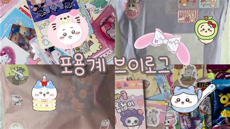 포용계 첫 브이로그 🍮 당근마켓 포장용품 언박싱 Youtube