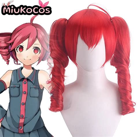 In Stock Kasane Teto Synthv Cosplay Wig Miukocosplay Vocaloid Cosplay