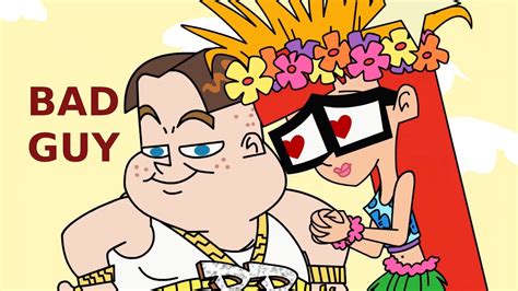 Billie Eilish Bad Guy Johnny Test Mv Youtube