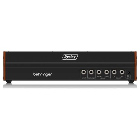 Behringer Spring Reverberation 646 Spring Reverb Module At Gear4music