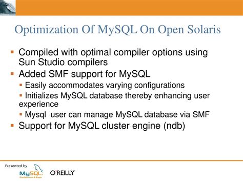 Ppt Best Practices For Deploying Mysql On Solaris Powerpoint