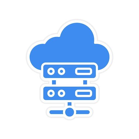 Premium Vector Cloud Computing Icon Vector Image Can Be Used For Data
