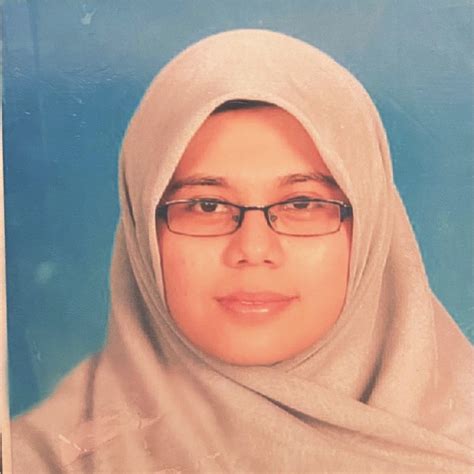 Dr Sharifah Nabihah Syed Othman Shah Alam Selangor Malaysia Profil Profesional Linkedin