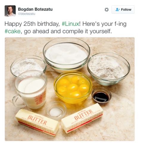 Happy Birthday Linux