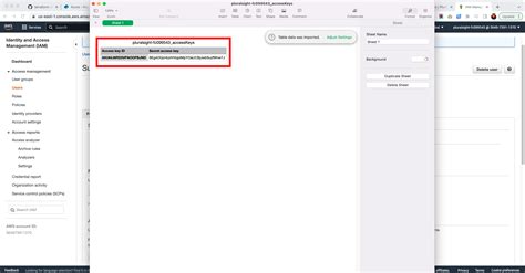 Create Access Keys — Terraform Ansible Intro 001 Documentation
