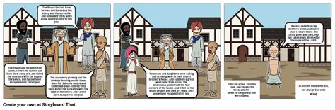 book of job chapter 1 verse 6 22 storyboard